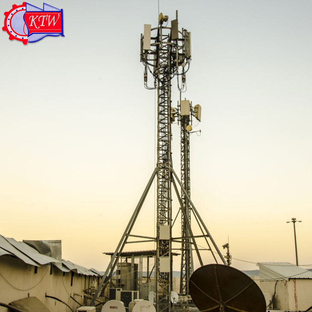 Rooftop Angle and Pole Square Tower - Kuwait Techno Works