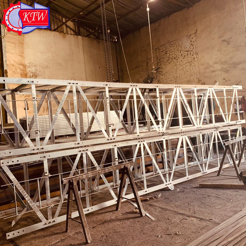 Rooftop Angle and Pole Square Tower - Kuwait Techno Works