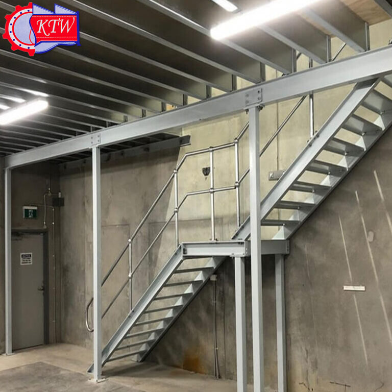 Galvanized Steel Structural Stairs - Kuwait Techno Works