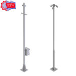 Steel CCTV Camera Poles - Kuwait Techno Works
