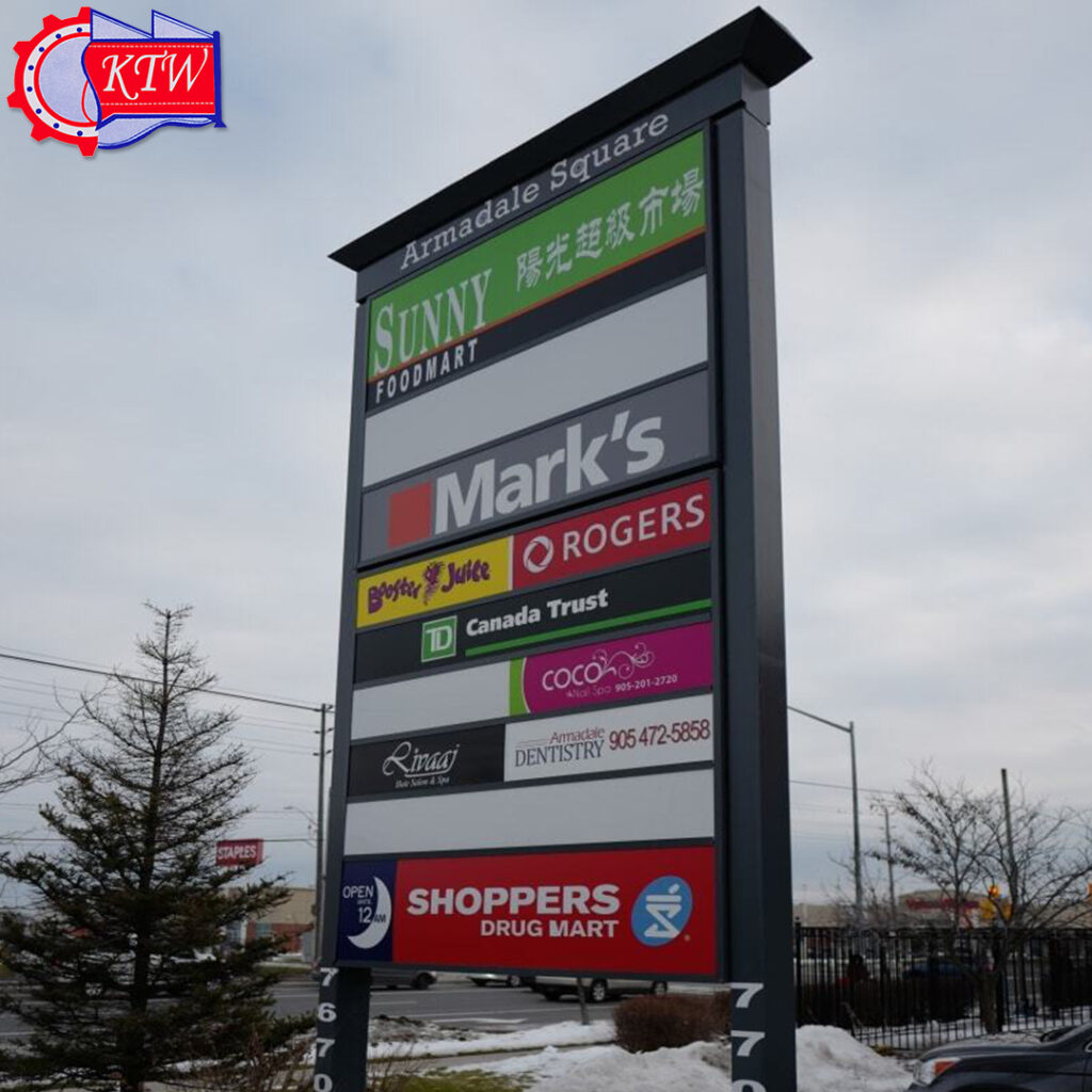 Steel Structure for Signboards (3x6 meter) - Kuwait Techno Works