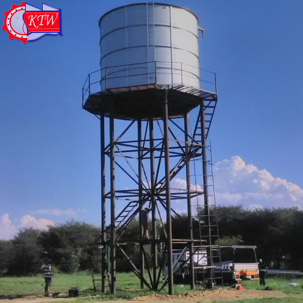 Galvanized Steel Angle Tower conical shape (2x6 Meter) - Kuwait Techno ... Galvanized Steel Angle Tower conical shape (2x6 Meter) - Kuwait Techno ...