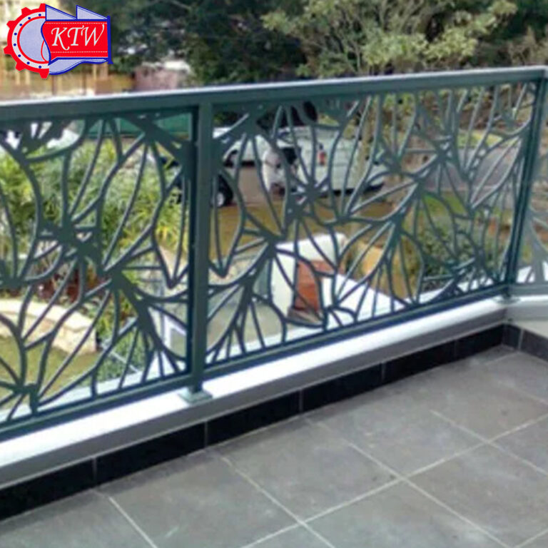 Mild Steel Grill - Modern Mild Steel Laser Cut Balcony Grill - Kuwait ...